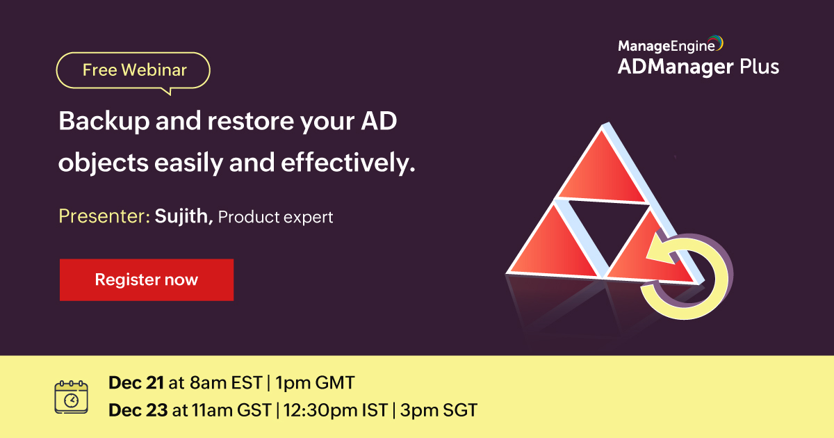 Backup and restore your AD objects easily and effectively – Cysoft